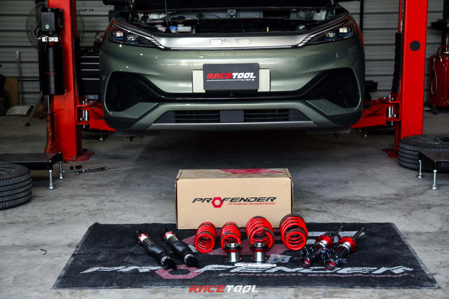 Profender FITZ for BYD ATTO3 โช๊คอัพแต่งสำหรับรถไฟฟ้าแห่งปี ปรับได้ 16 ...